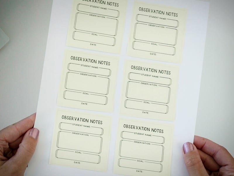 Printing on Post-its How-To, Plus Free Templates for Teachers