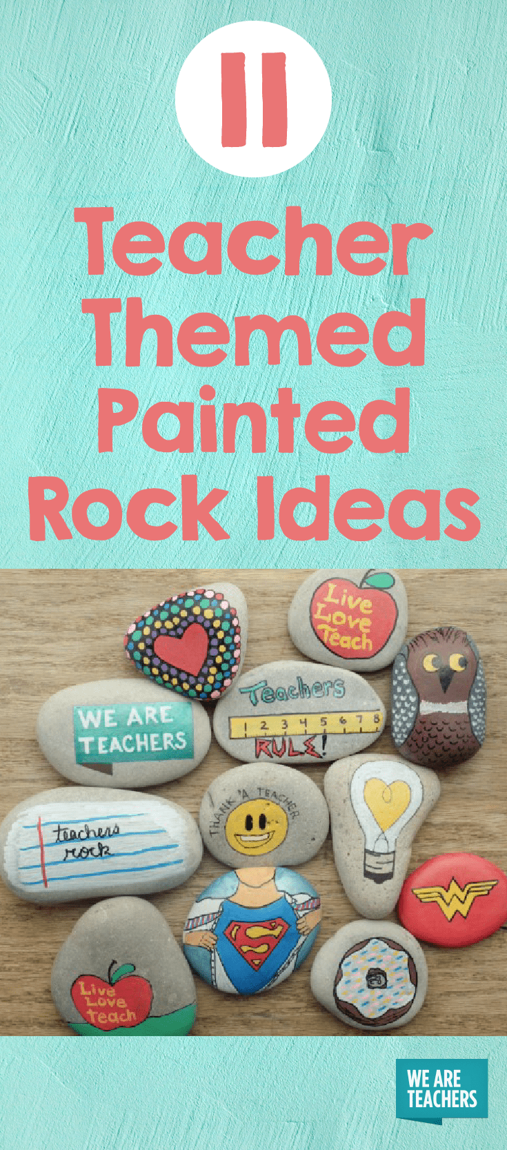 Spread a Little Back to School Joy With These Painted Rock Ideas