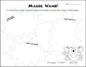 Free Printable: If I Had a Magic Wand - We Are Teachers