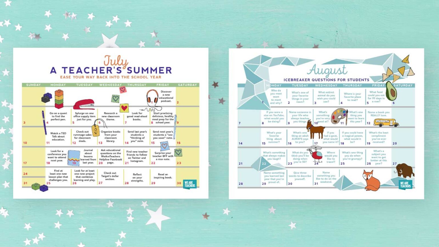 Free Printable 2022 Teacher Calendar - WeAreTeachers