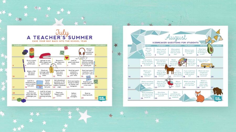 Free Printable 2022 Teacher Calendar - WeAreTeachers