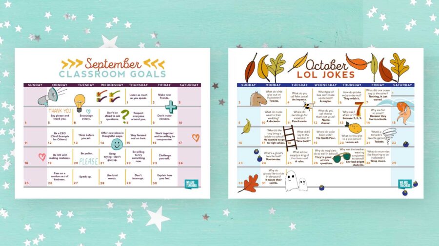 Free Printable 2022 Teacher Calendar - WeAreTeachers
