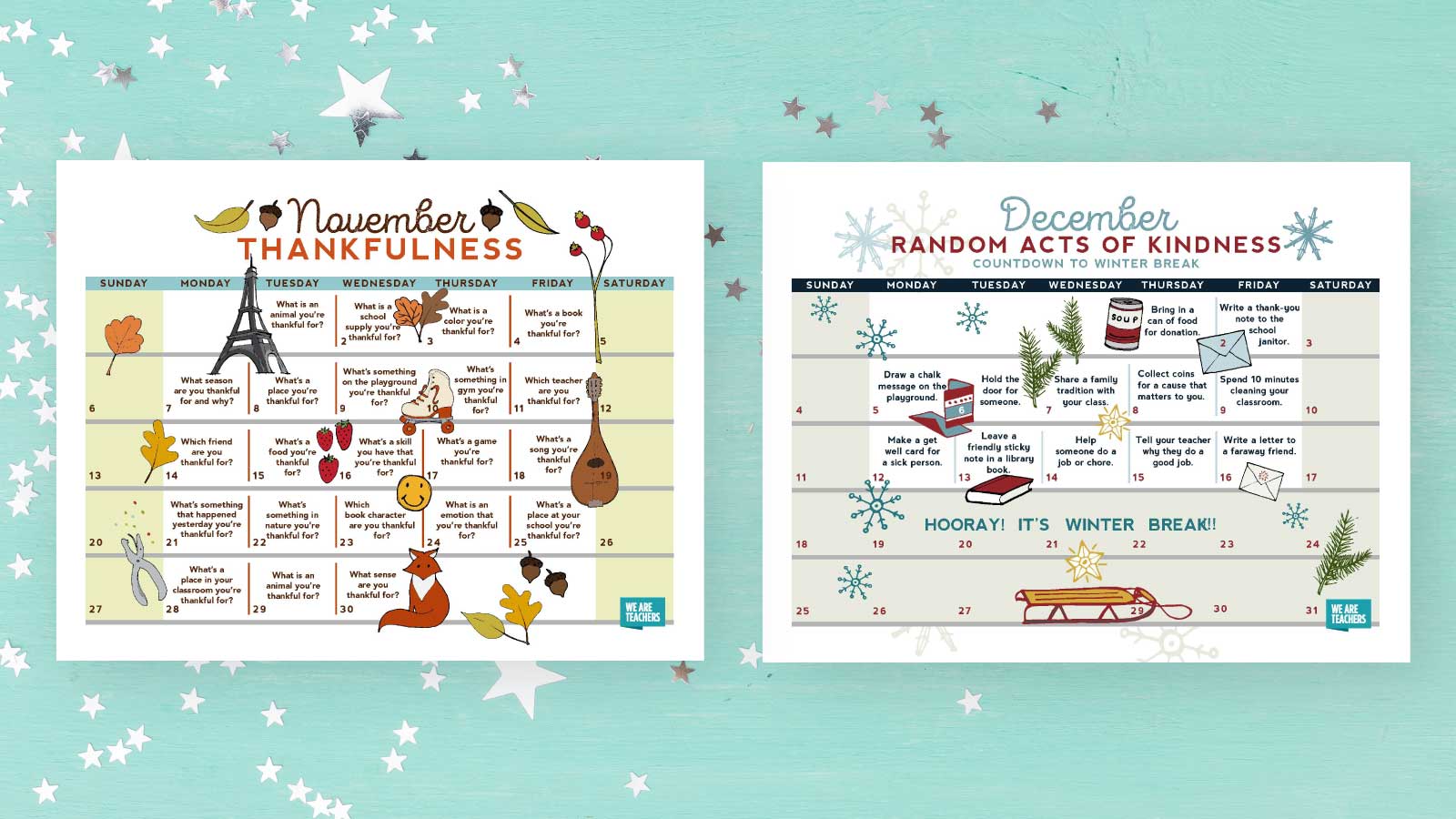 Free Printable 2022 Teacher Calendar - WeAreTeachers