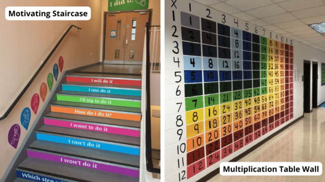 25 Wonderful Ways To Make School Hallways Positive and Inspiring