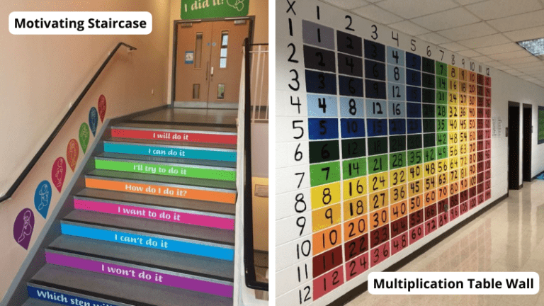 25 Wonderful Ways To Make School Hallways Positive and Inspiring