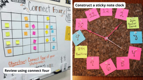 25 Ways to Use Sticky Notes in the Classroom - WeAreTeachers