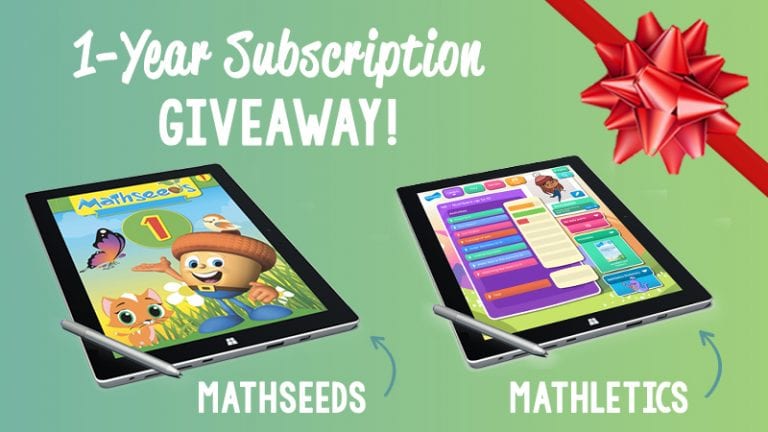 Win a 1-Year Subscription to Mathseeds or Mathletics for Your Entire ...