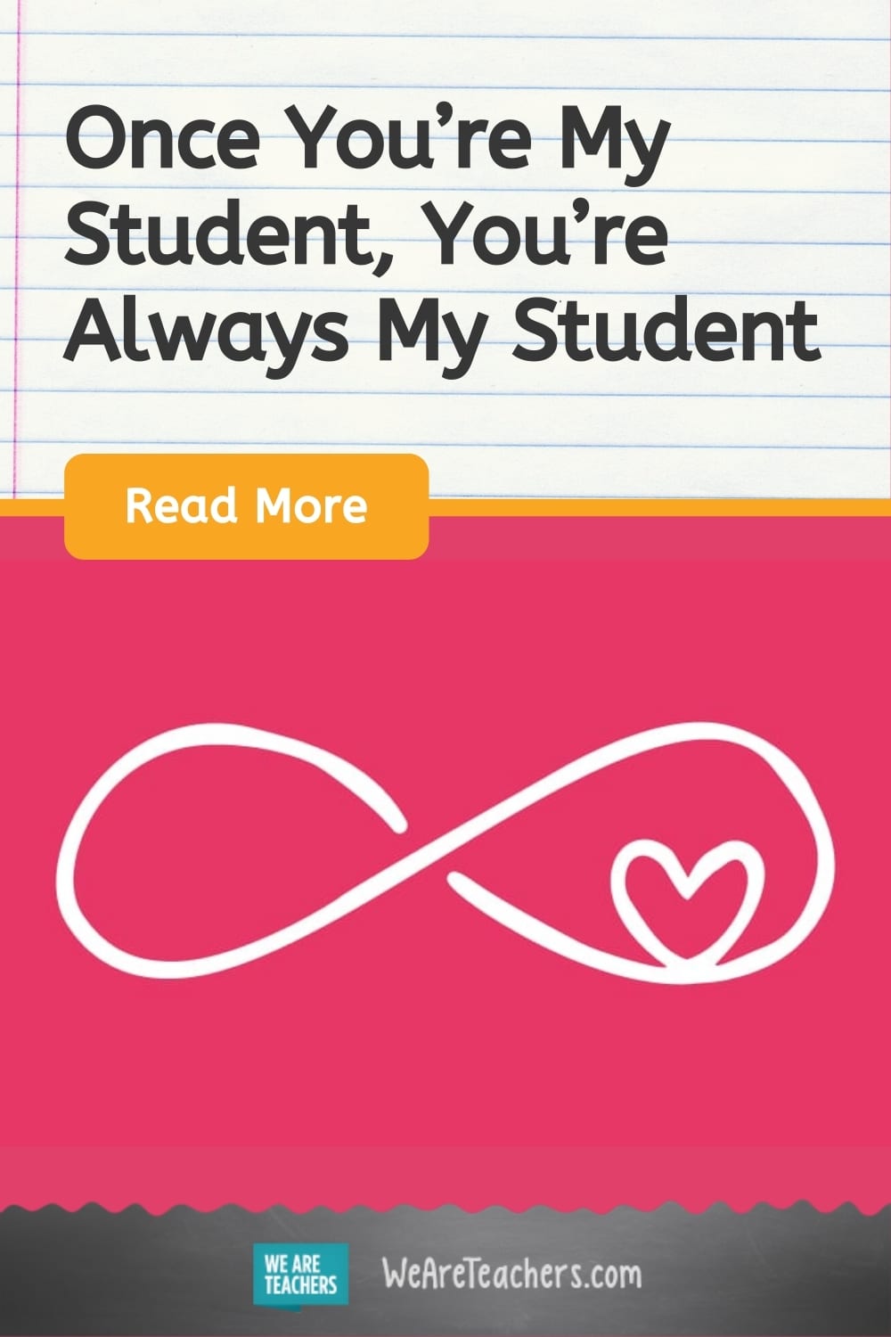 Once You're My Student, You're Always My Student - We Are Teachers