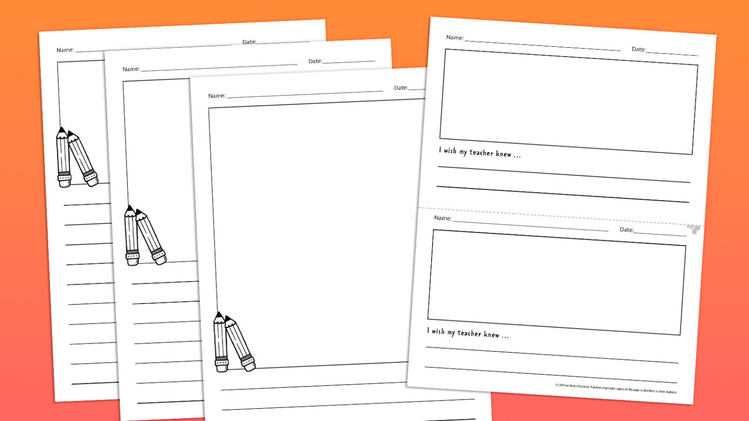 Free First Day of School Printables - 12 Free Activities