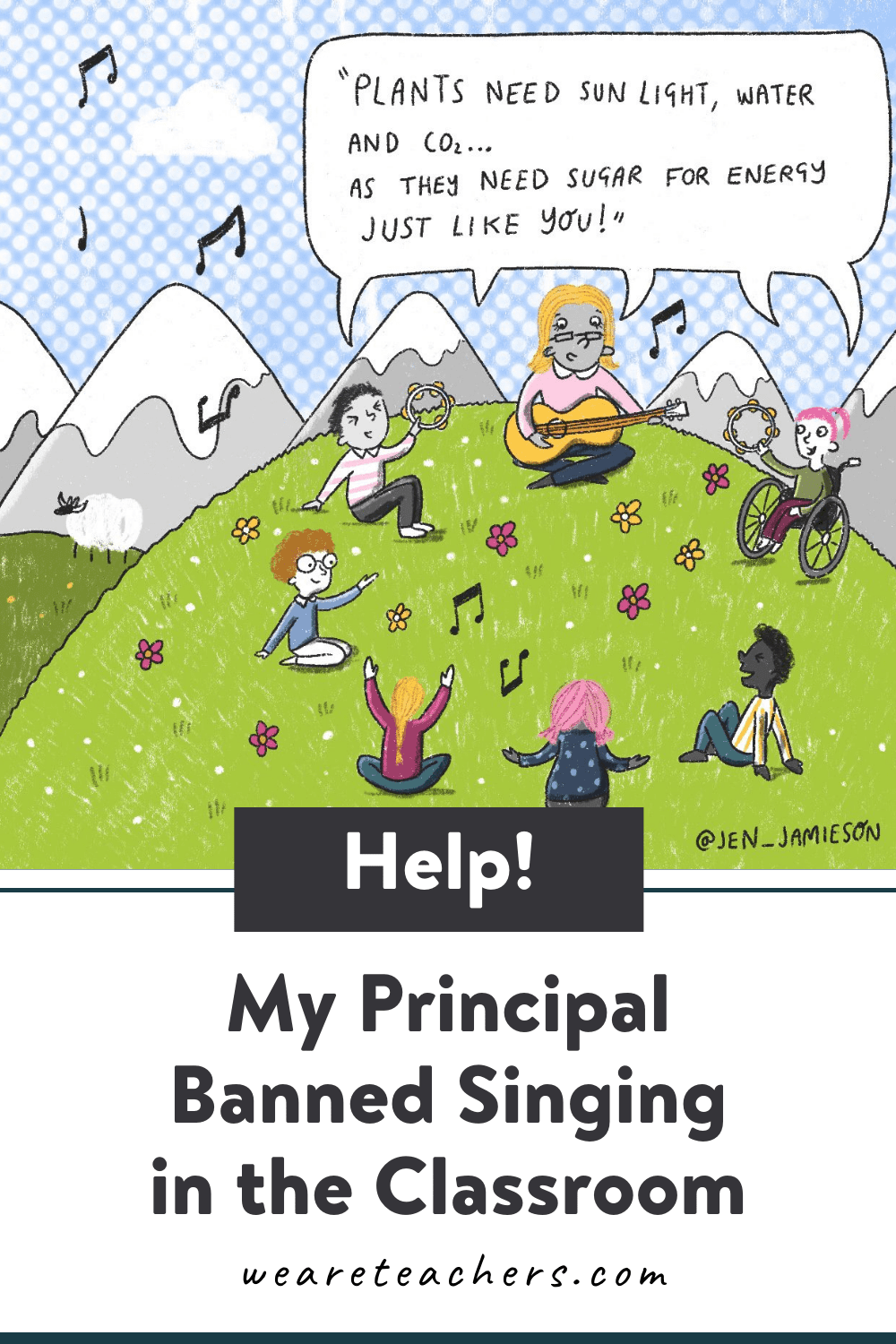 Ask WeAreTeachers: My Principal Banned Singing in the Classroom