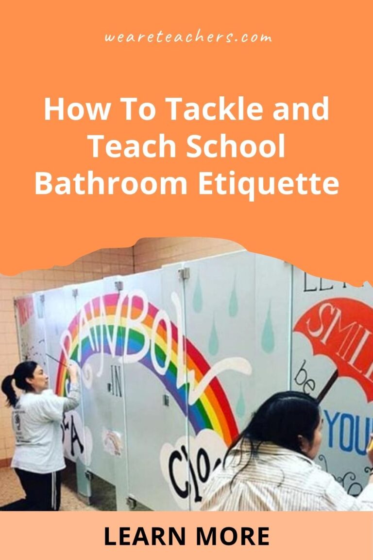 School Bathroom Etiquette: How To Tackle and Teach It