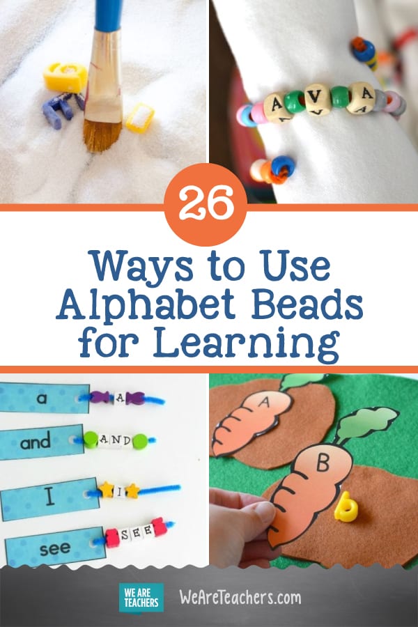 26 Alphabet Beads Activities For the Classroom and Beyond