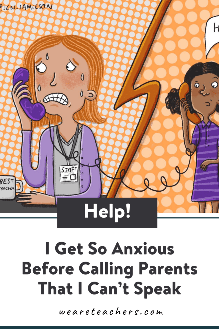 Ask WeAreTeachers: I Get So Anxious Before Calling Parents Ask WeAreTeachers: I Get So Anxious Before Calling Parents