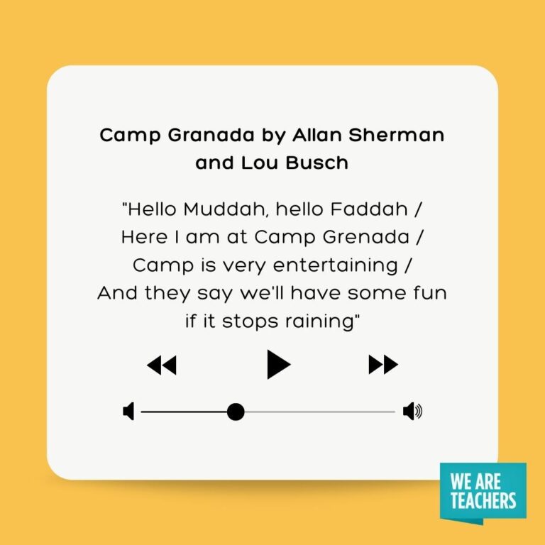 Camp Songs for Kids of All Ages