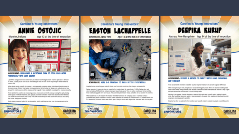 Young Innovators Program for Students in Grades K-12