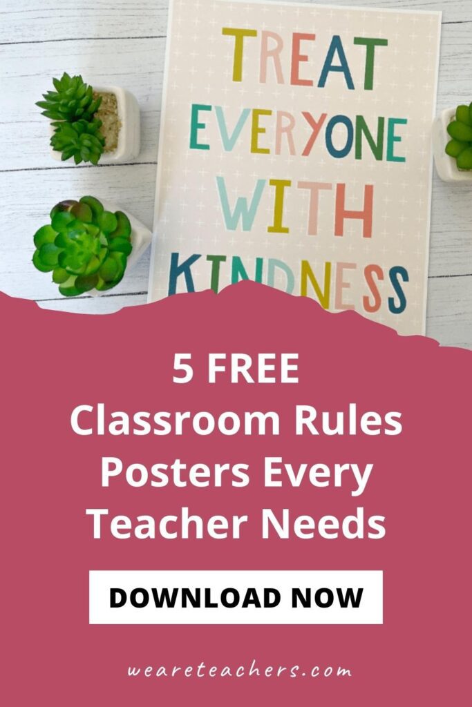 Classroom Rules Posters Every Teacher Needs - Free to Print and Save