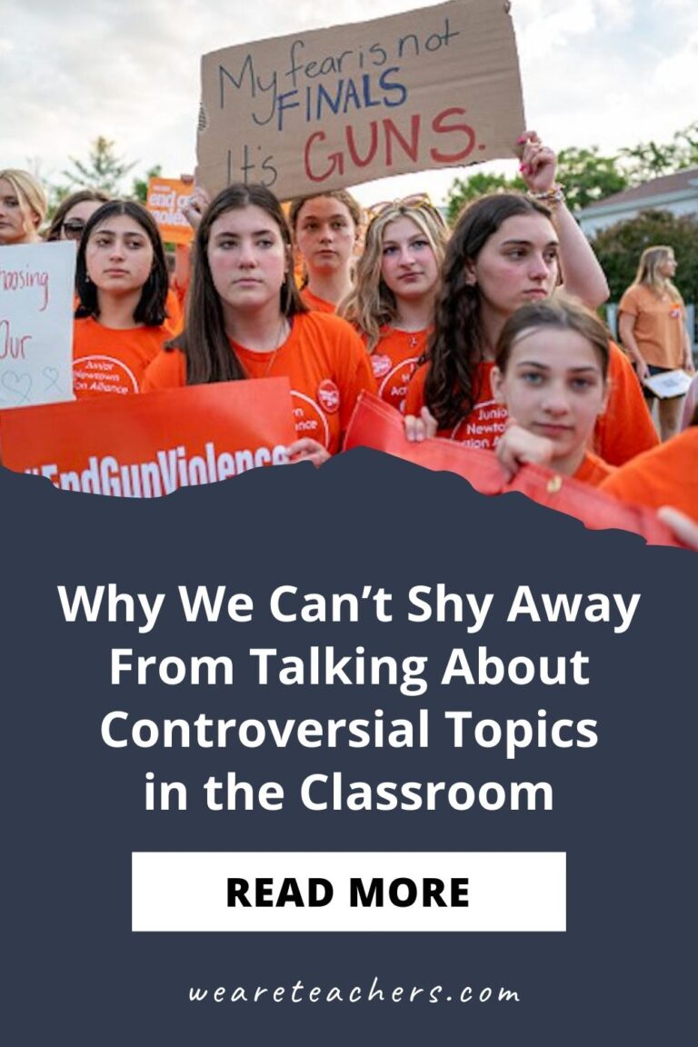 Why We Need to Address Controversial Topics in the Classroom