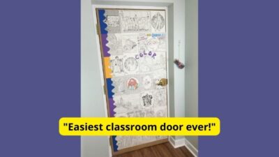 Make Your Own Coloring Page Classroom Door - We Are Teachers