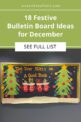 18 December Bulletin Board Ideas We Love