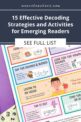 15 Effective Decoding Strategies for Teaching Kids to Read