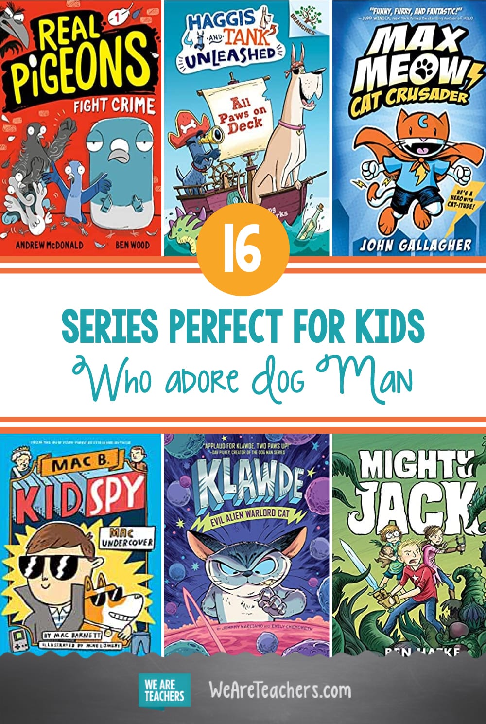 Books Like Dog Man: Kids Will Love These Series Too