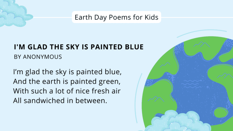 Earth Day Poems for Kids of All Ages and Grade Levels