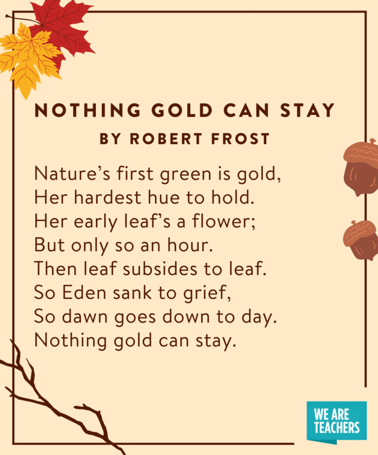 33 Cozy Fall Poems for Students of All Ages - We Are Teachers