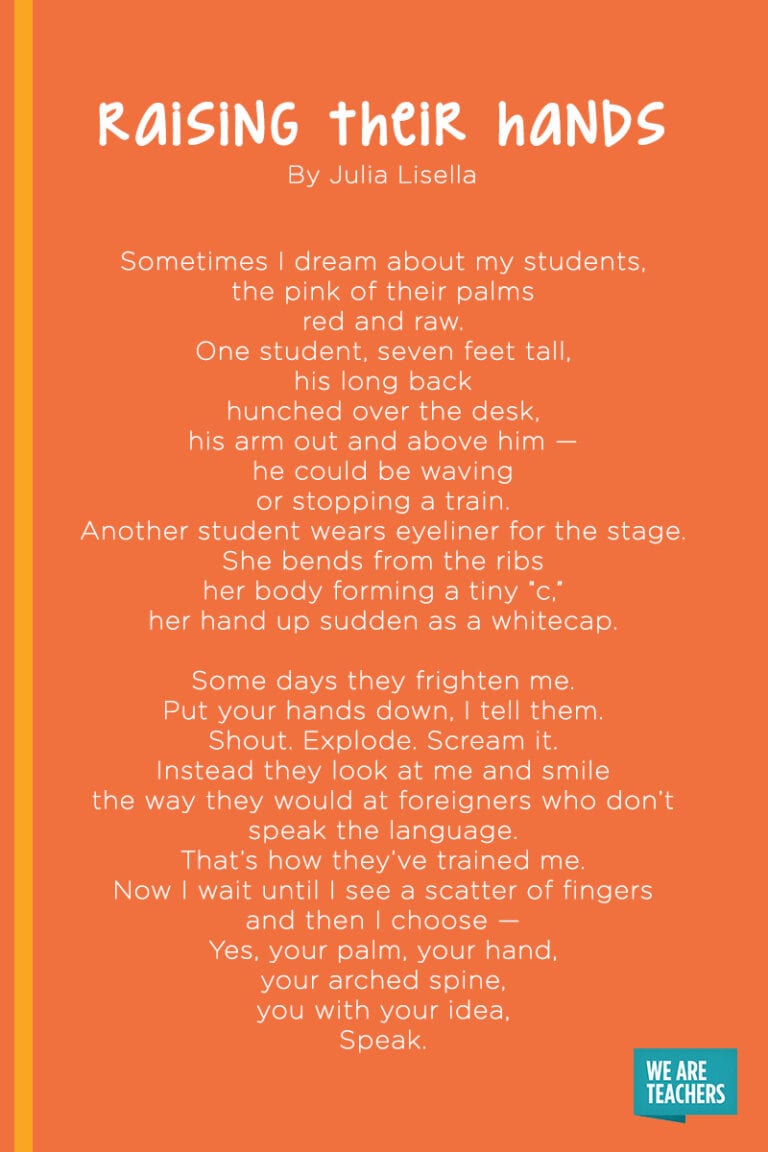 15 of Our Favorite Poems About Teaching - We Are Teachers
