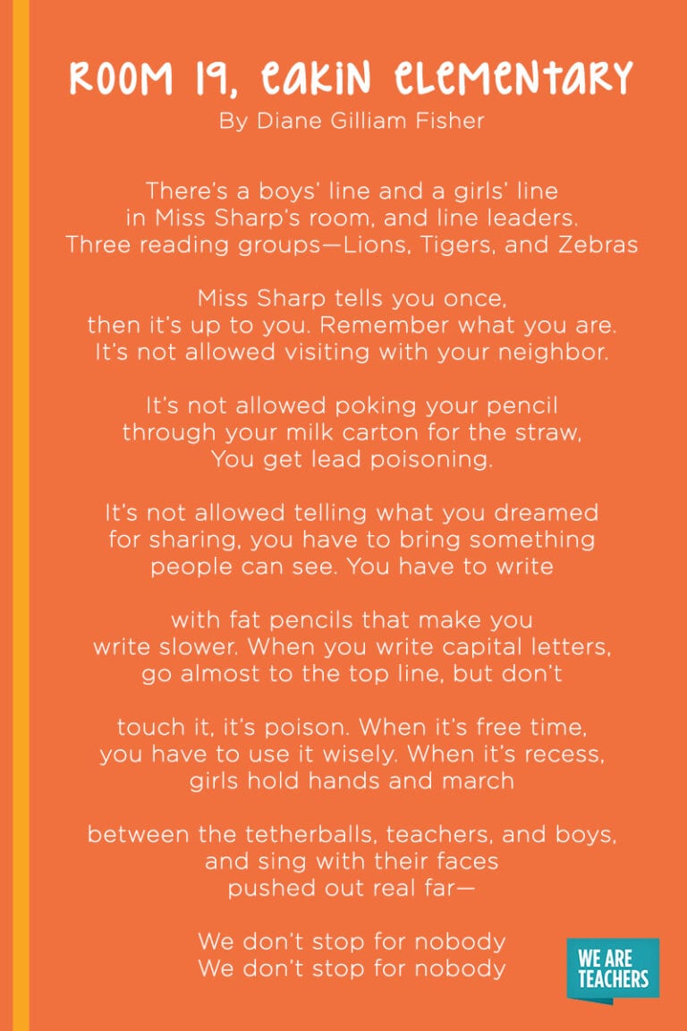 15 of Our Favorite Poems About Teaching - We Are Teachers