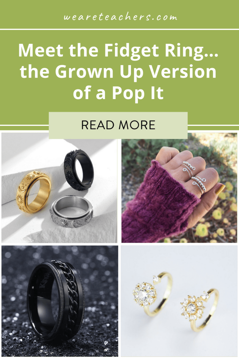 The Best Fidget Rings for Stress Relief and Focus - We Are Teachers