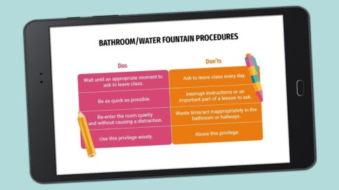 First Day of School Google Slides - Editable Template