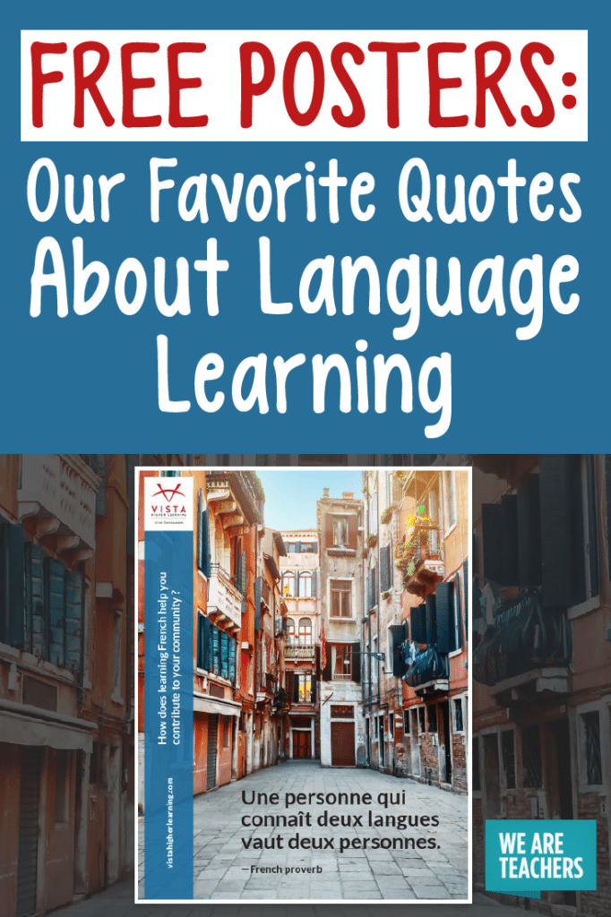 Quotes About Language Learning – Free Posters for the Classroom