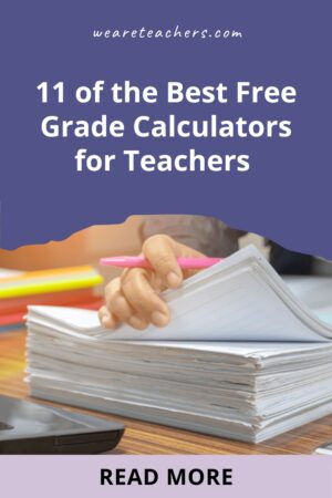 Grade Calculator List for Teachers and Students