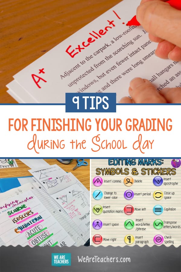 Tips for Teachers to Get Grading Done at School - WeAreTeachers