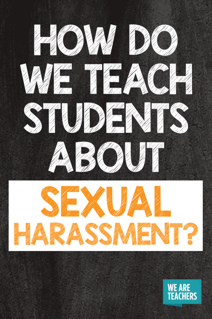 Teaching About Sexual Harassment in Middle School - One Teacher's Approach