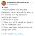 A Teacher of 31 Years Shared What He's Learned, and It’s Honestly Gold
