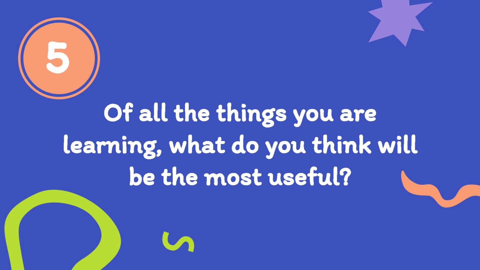 50 Questions To Ask Middle and High School Students To Check in