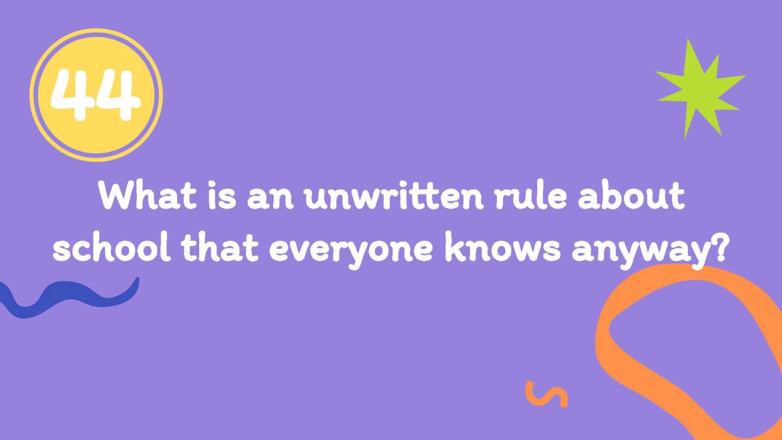50 Questions To Ask Middle and High School Students To Check in