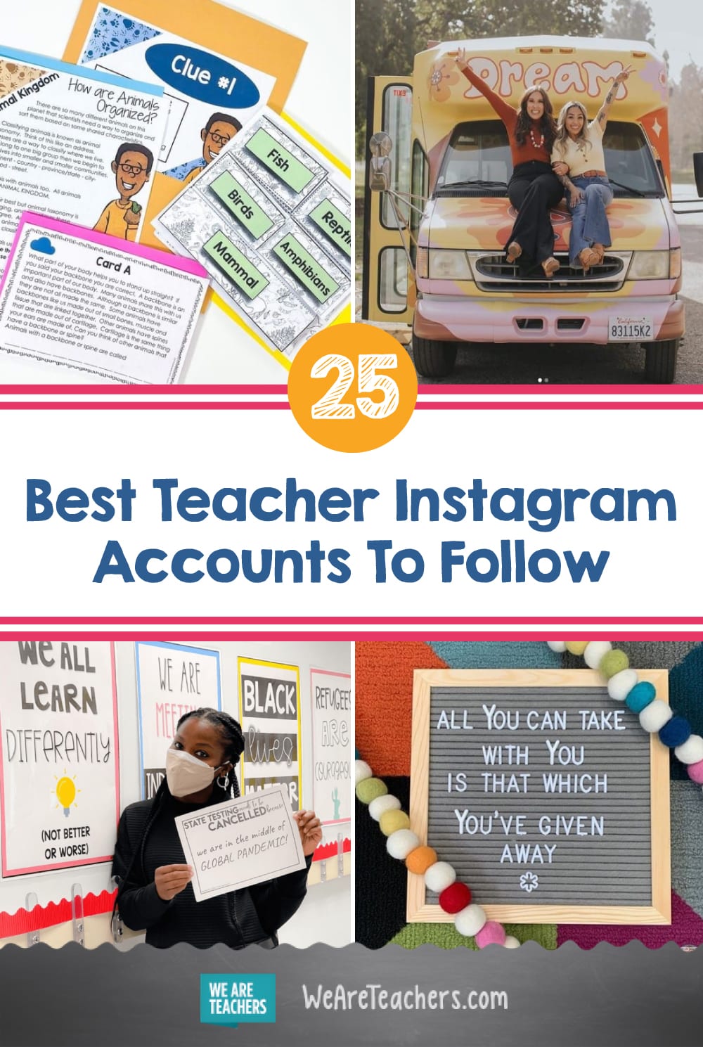 25 Best Teacher Instagram Accounts To Follow