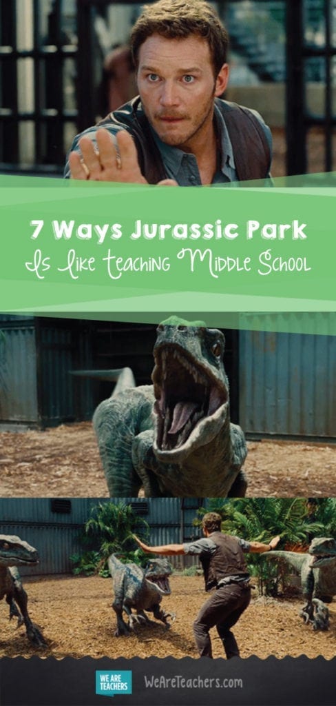 How Jurassic Park is Like Teaching Middle School