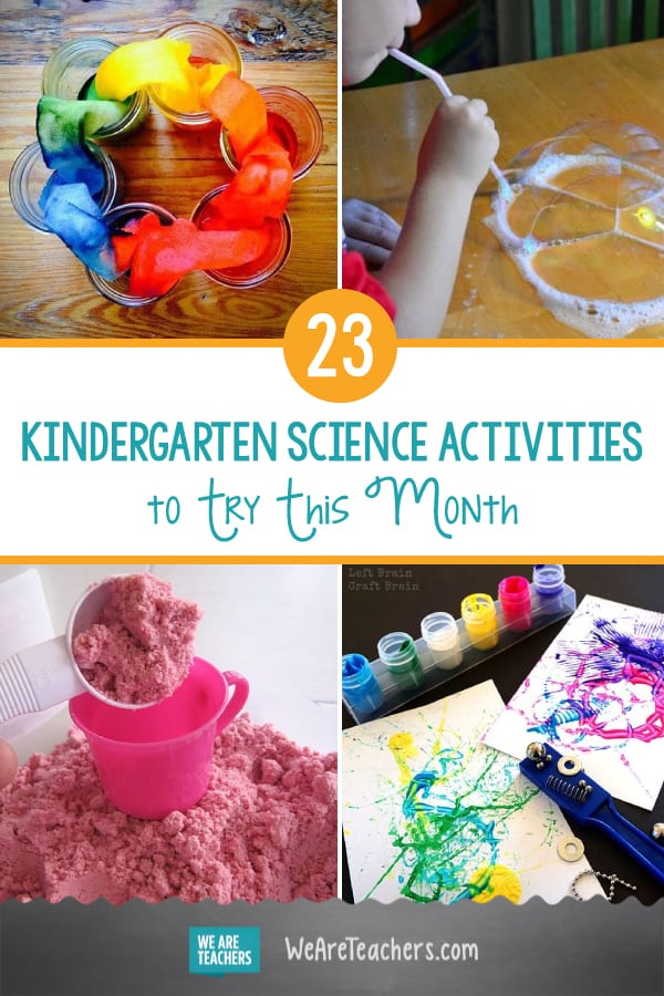 Science Activities For Kindergarteners