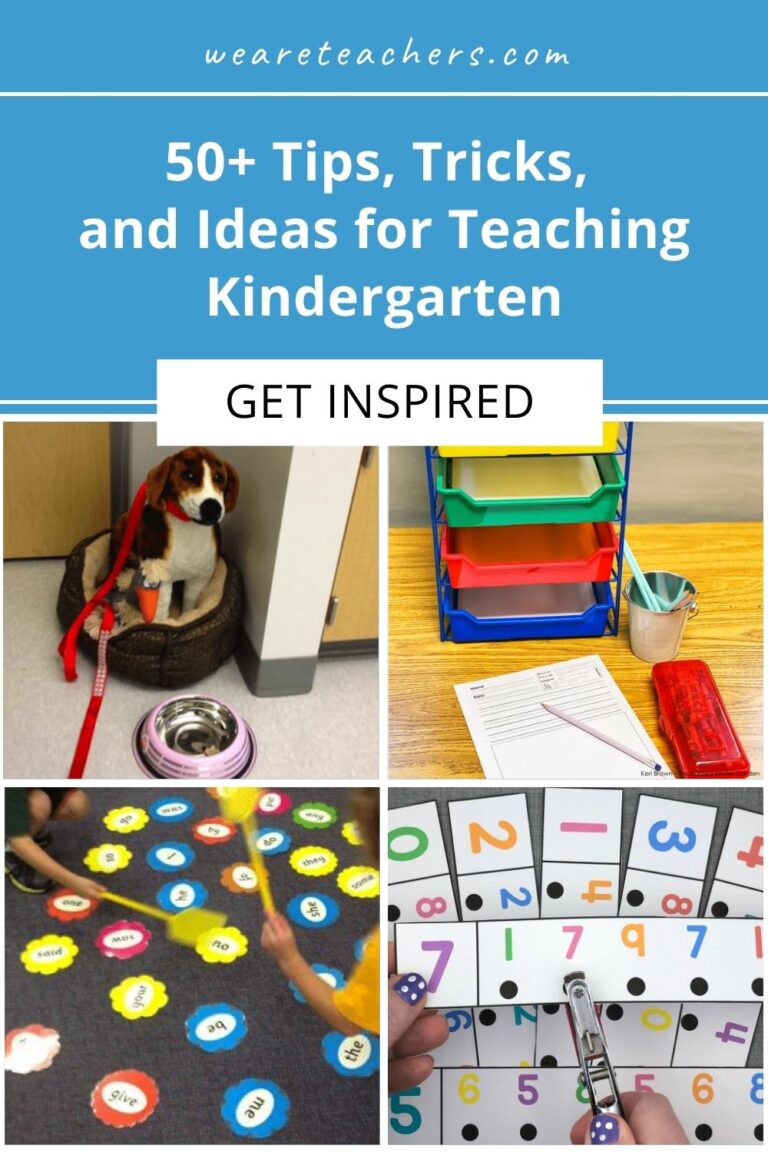 Teaching Kindergarten: 50+ Tips, Tricks, and Ideas - WeAreTeachers