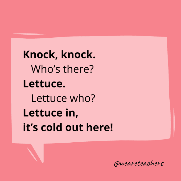 25 Funniest Knock Knock Jokes for Kids - We Are Teachers
