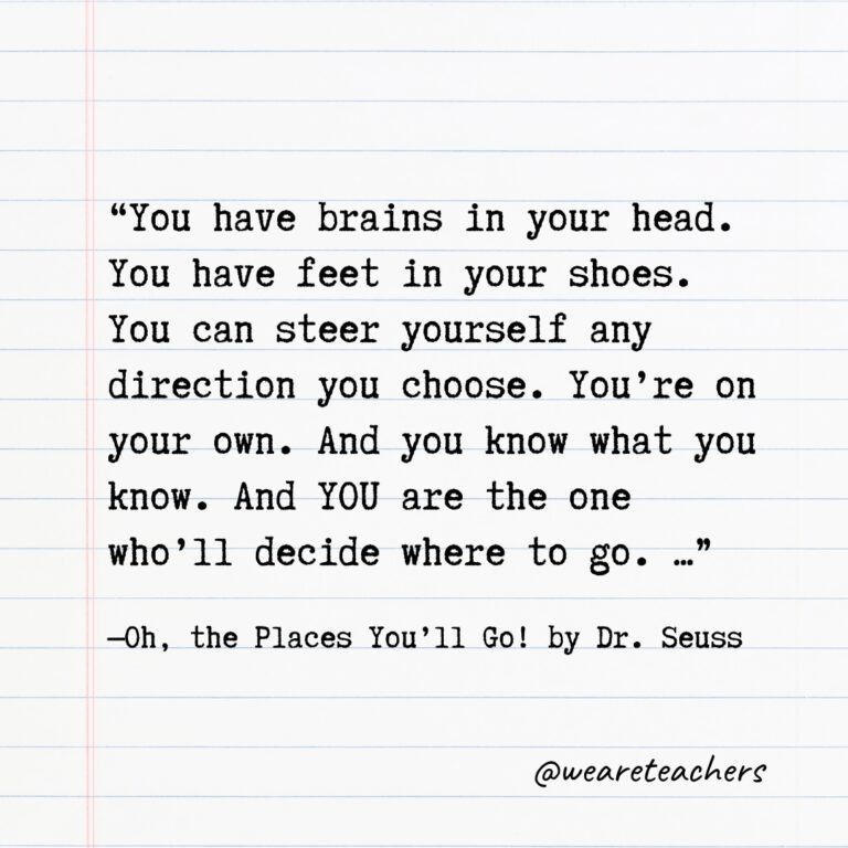 44 Inspiring Literary Quotes To Share With Your Students