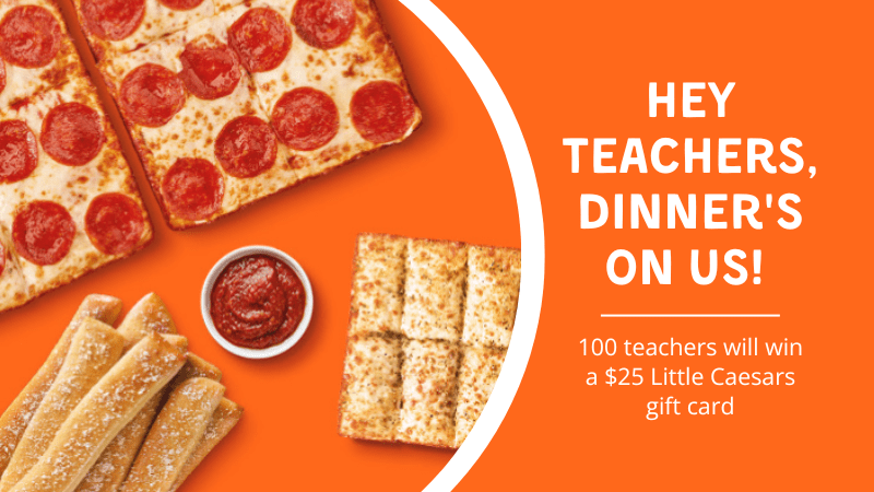 Little Caesars Fundraising Gift Card Giveaway
