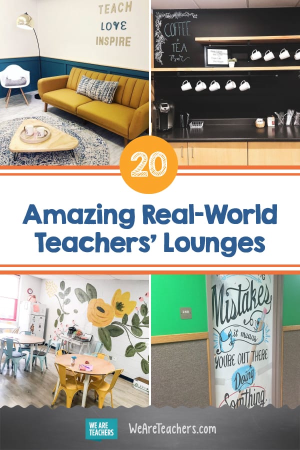 20 Inspiring Teachers' Lounge and Workroom Ideas - WeAreTeachers