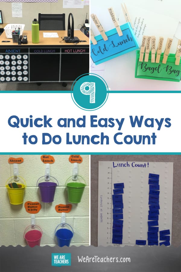 Lunch Count Ideas for the Classroom - WeAreTeachers