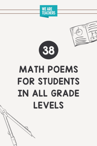 38 Math Poems for Students in All Grade Levels - We Are Teachers