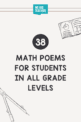38 Math Poems for Students in All Grade Levels - We Are Teachers