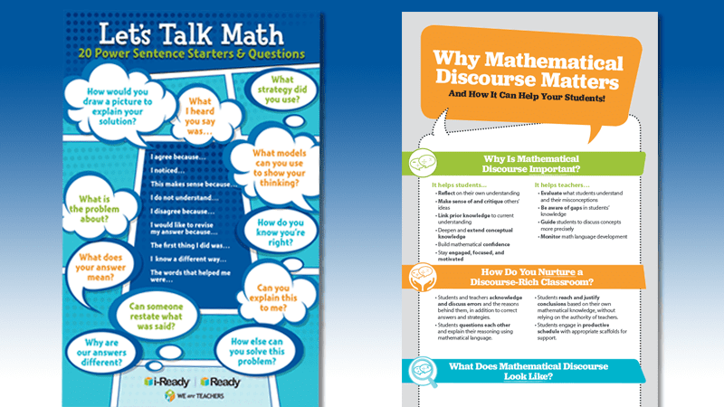 Poster and Infographic: Improving Math Discourse in the Classroom